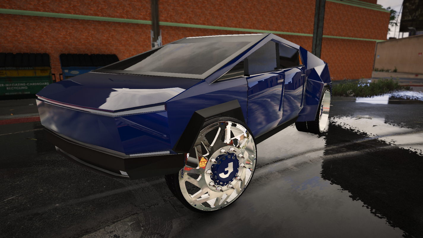 Cybertruck Pack SP & 5M Ready – GTA HOOD MODS