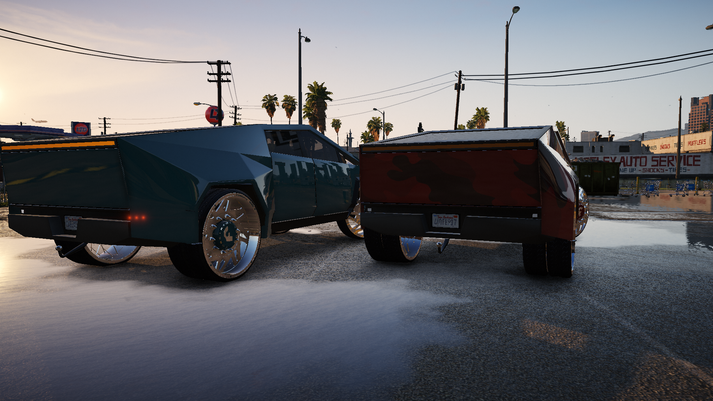 Cybertruck Pack SP & 5M Ready – GTA HOOD MODS