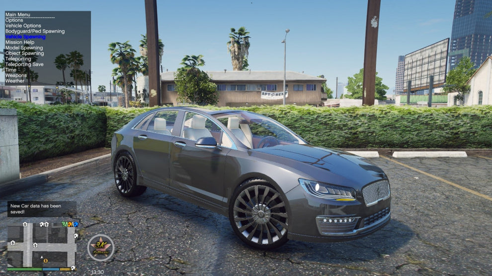 Lincoln MKZ PACK WITH WORKING ROOF – GTA HOOD MODS